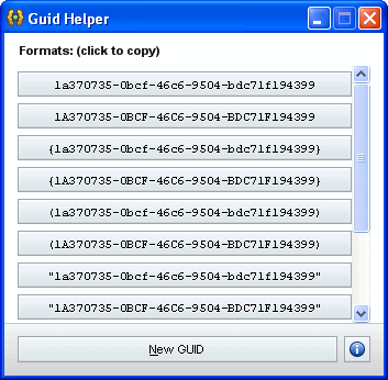 GUID Helper